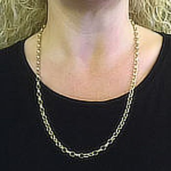 Second hand gold chains and necklaces