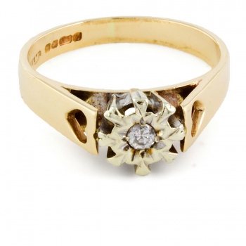 Second hand diamond solitaire rings