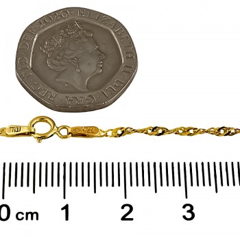 Second hand gold chains 19 to 20 inch - 48 to 51cms