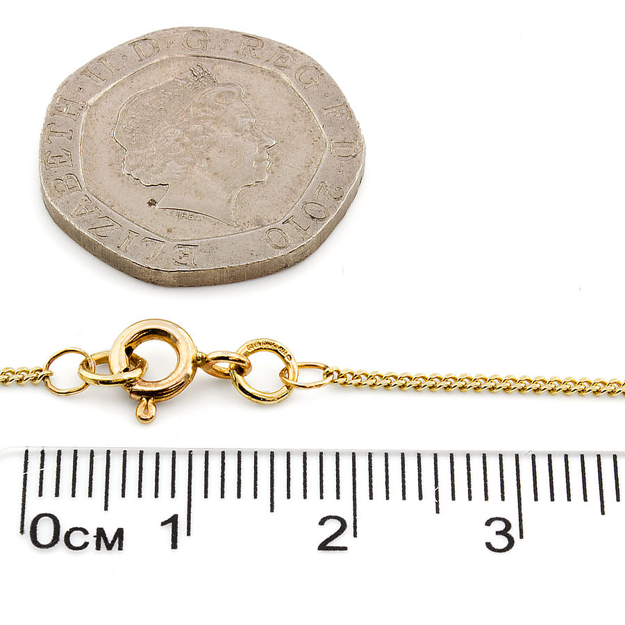 9ct Gold 20 inch Curb Chain