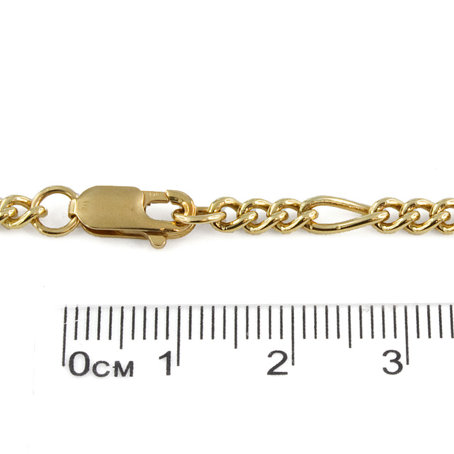 9ct Gold 13g 18 inch Figaro Chain
