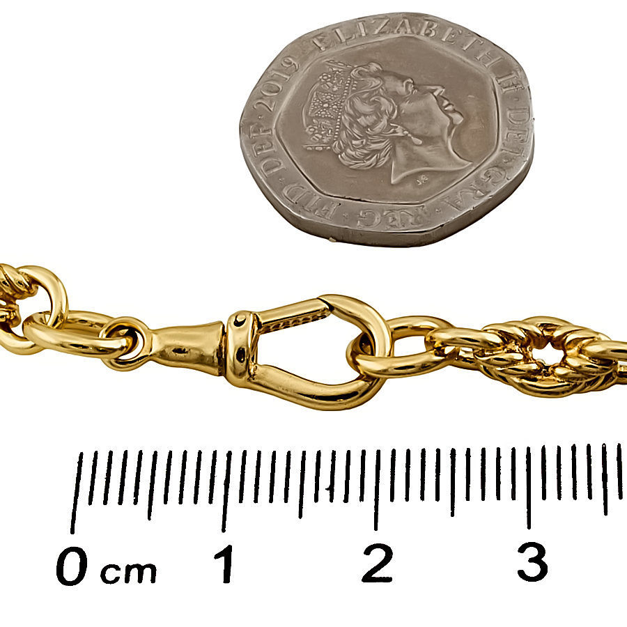 9ct Gold 17.1g 8 inch Bracelet