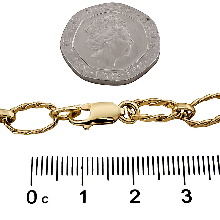 9ct Gold 6.6g 7½ inch Bracelet