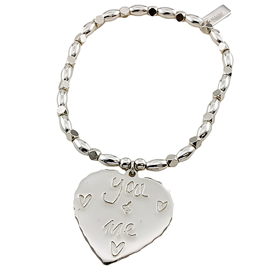 Silver Chlobo Bead Bracelet