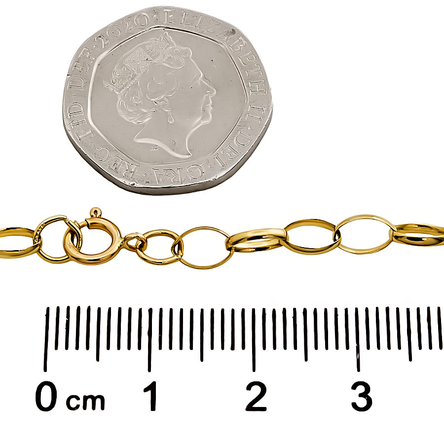 Second hand 9ct Gold 6g 26 inch Belcher Chain