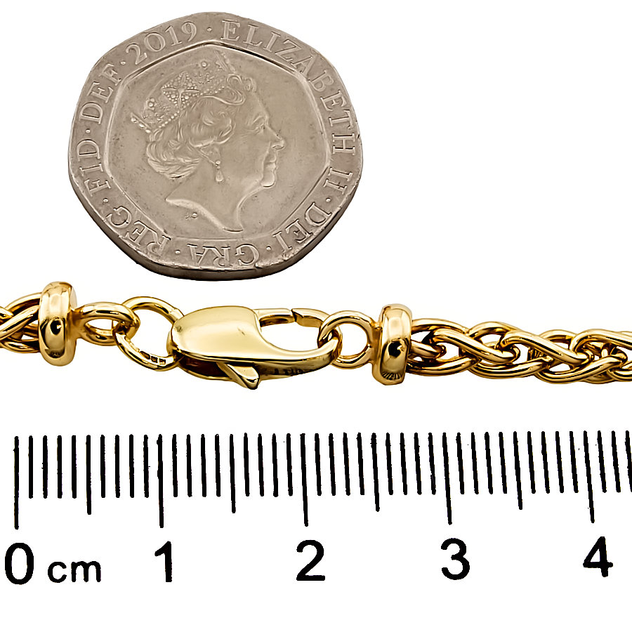 Second Hand 9ct Gold 24.8g 18 inch Unusual Chain