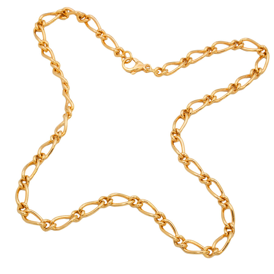 9ct Gold 28.8g 18 inch Figaro Chain